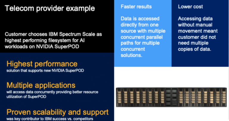 NVIDIA DGX & IBM Elastic Storage: Giải pháp lưu trữ toàn diện cho AI và ...