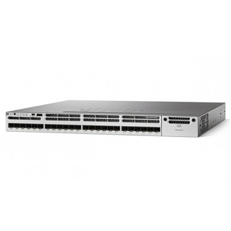 Cisco Catalyst 3850 24 Port 10G Fiber Switch IP Services, WS-C3850-24XS ...