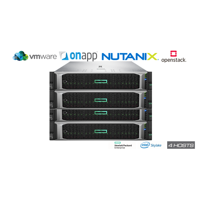 HPE On-Premises Private Cloud HPE4110SV (128 vCores, 256GB RAM, 7TB ...