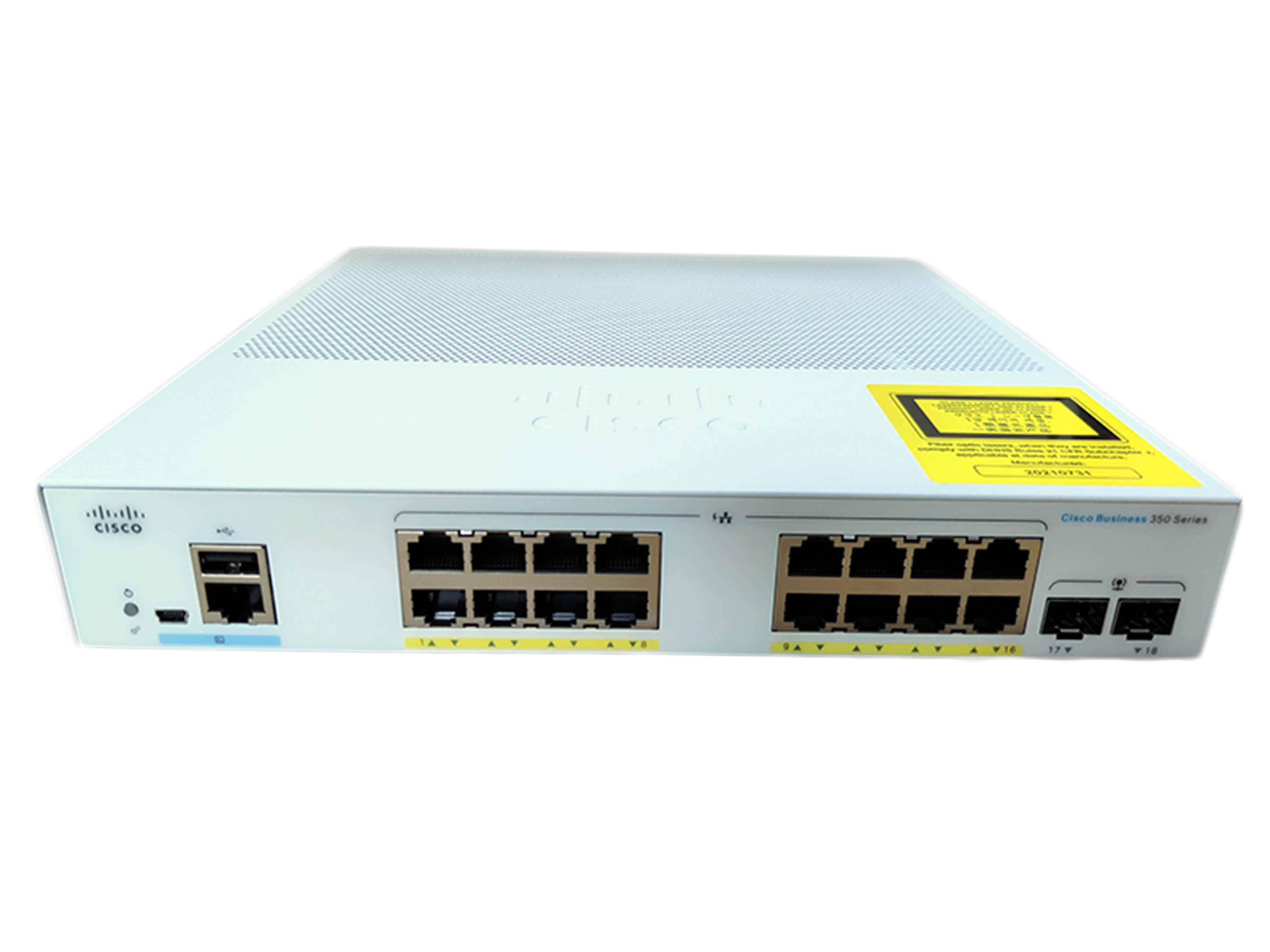 CBS350-16P-2G-EU Cisco Business 350 Series 16x10/100/1000 PoE+ ports ...