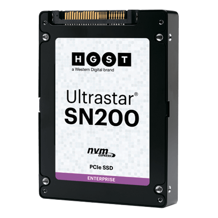 SSD HGST Ultrastar SN200 3.84TB NVMe PCIe MLC 2.5"15nm 1DWPD ...